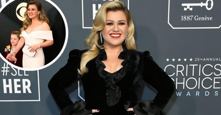 Kelly Clarkson And Son Remy Are An Adorable Pair On The Grammys Red Carpet