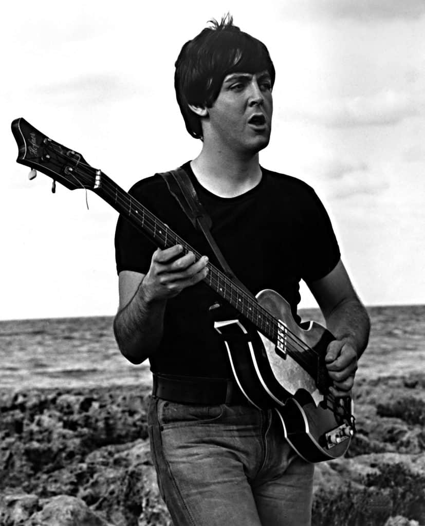 Paul McCartney Reunited At Last With Missing Beatlemania Bass Guitar 50 ...