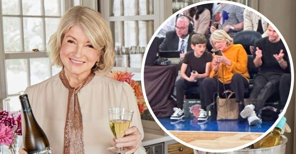 Martha Stewart Enjoys Basketball Game With 11-Year-Old Grandson, Truman ...
