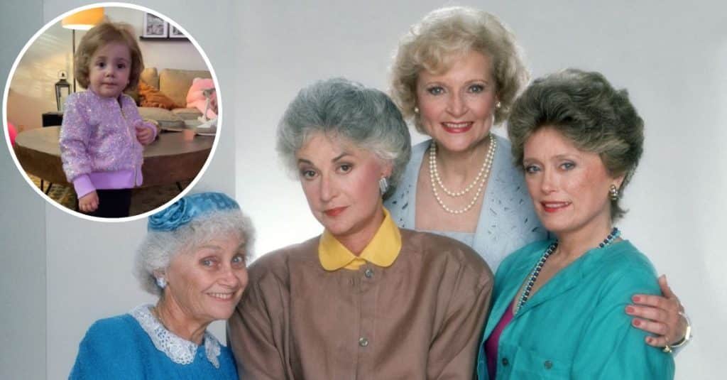Internet Gushes Over Toddler’s Adorable ‘Golden Girls’ Hairstyle