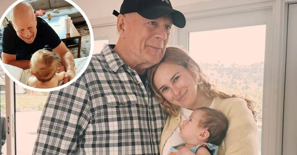 Rumer Willis Shares Sweet Photo Of Dad Bruce Bonding With Her Baby On ...