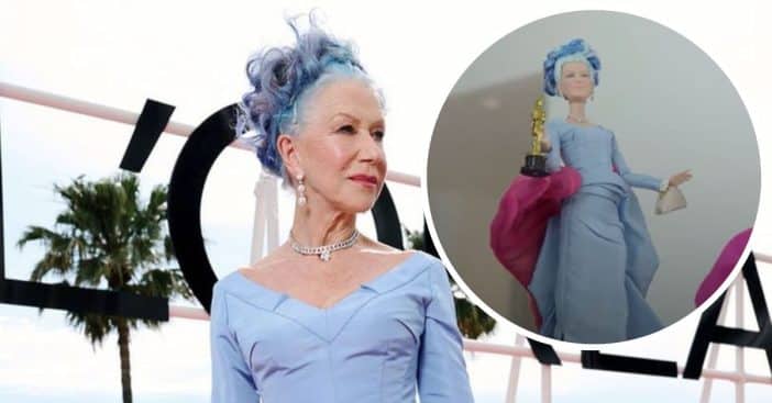 Dame Helen Mirren Is ‘Blown Away’ By Her Very Own Barbie Doll ...