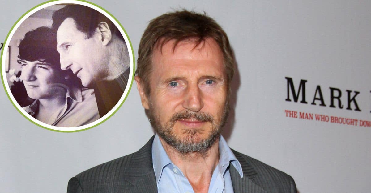 Fans React To Uncanny Resemblance Between Liam Neeson And Son
