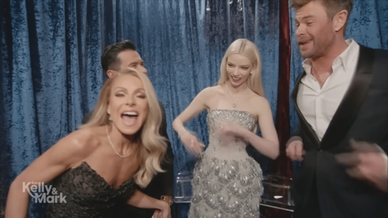 Kelly Ripa Puts Underwear On Full Display As She Rocks Sheer Black Gown