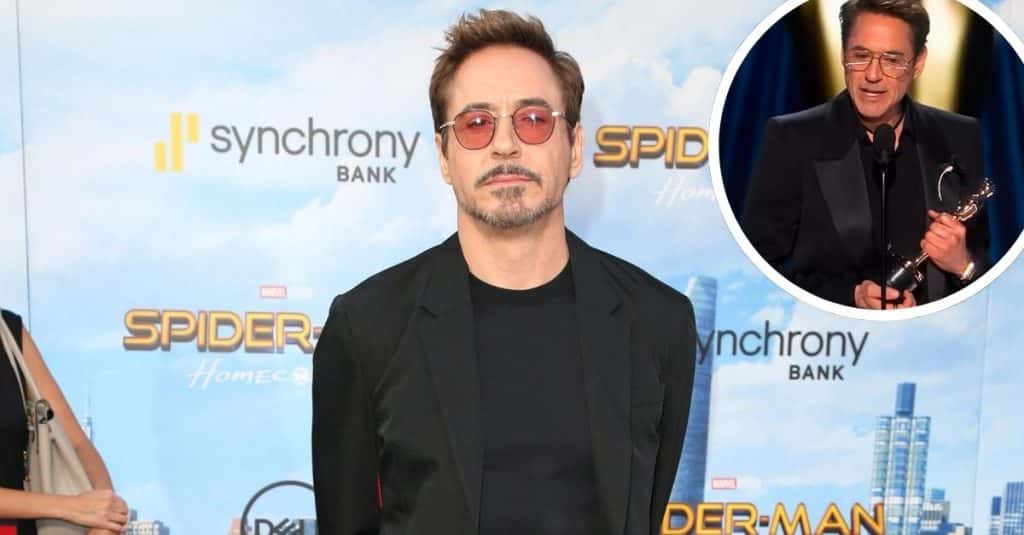 Robert Downey Jr. Wins His First Ever Oscar And Thanks His "Terrible ...