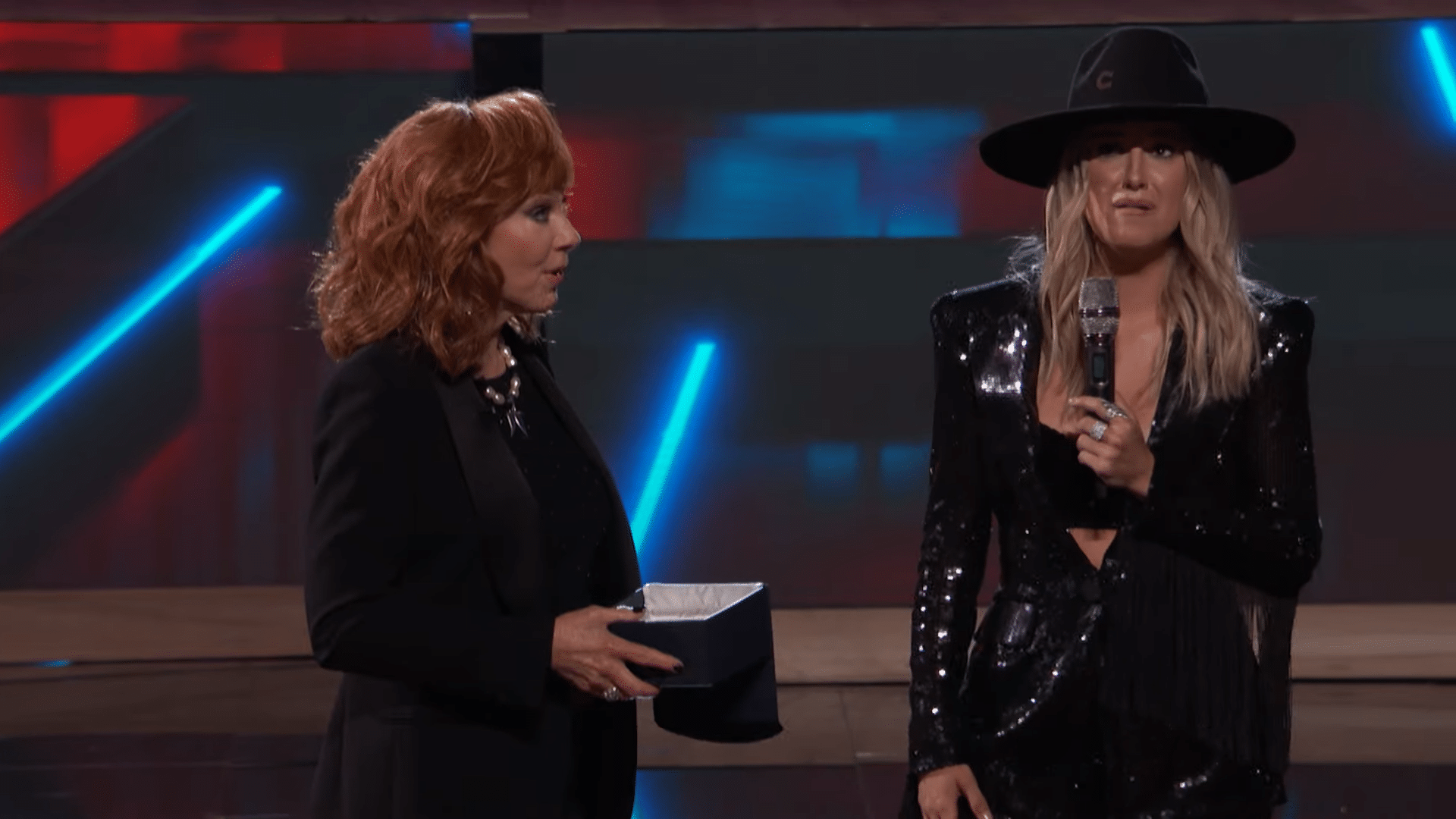 Reba McEntire Brings Lainey Wilson To Tears With Invite Into Grand Ole Opry