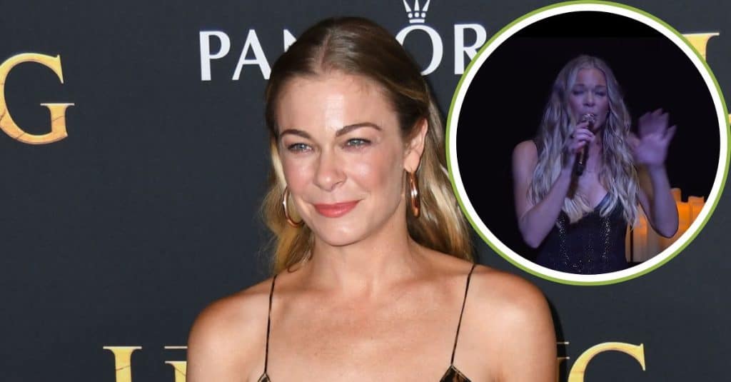 LeAnn Rimes Performs In London In Glamorous Sheer Bodysuit Dress ...