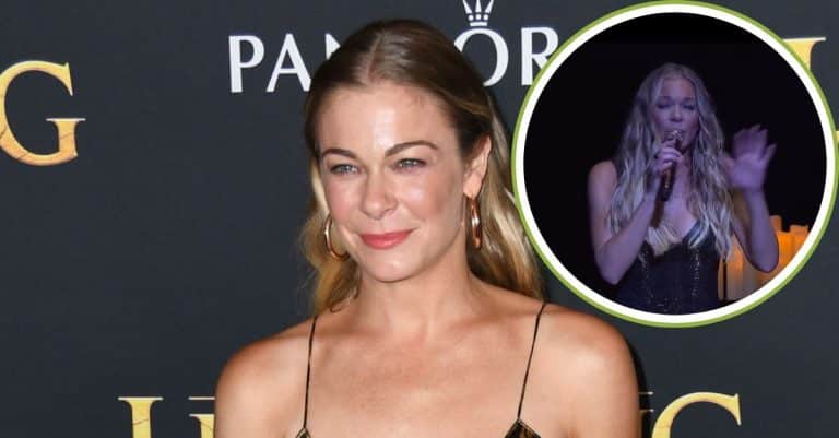LeAnn Rimes Performs In London In Glamorous Sheer Bodysuit Dress ...