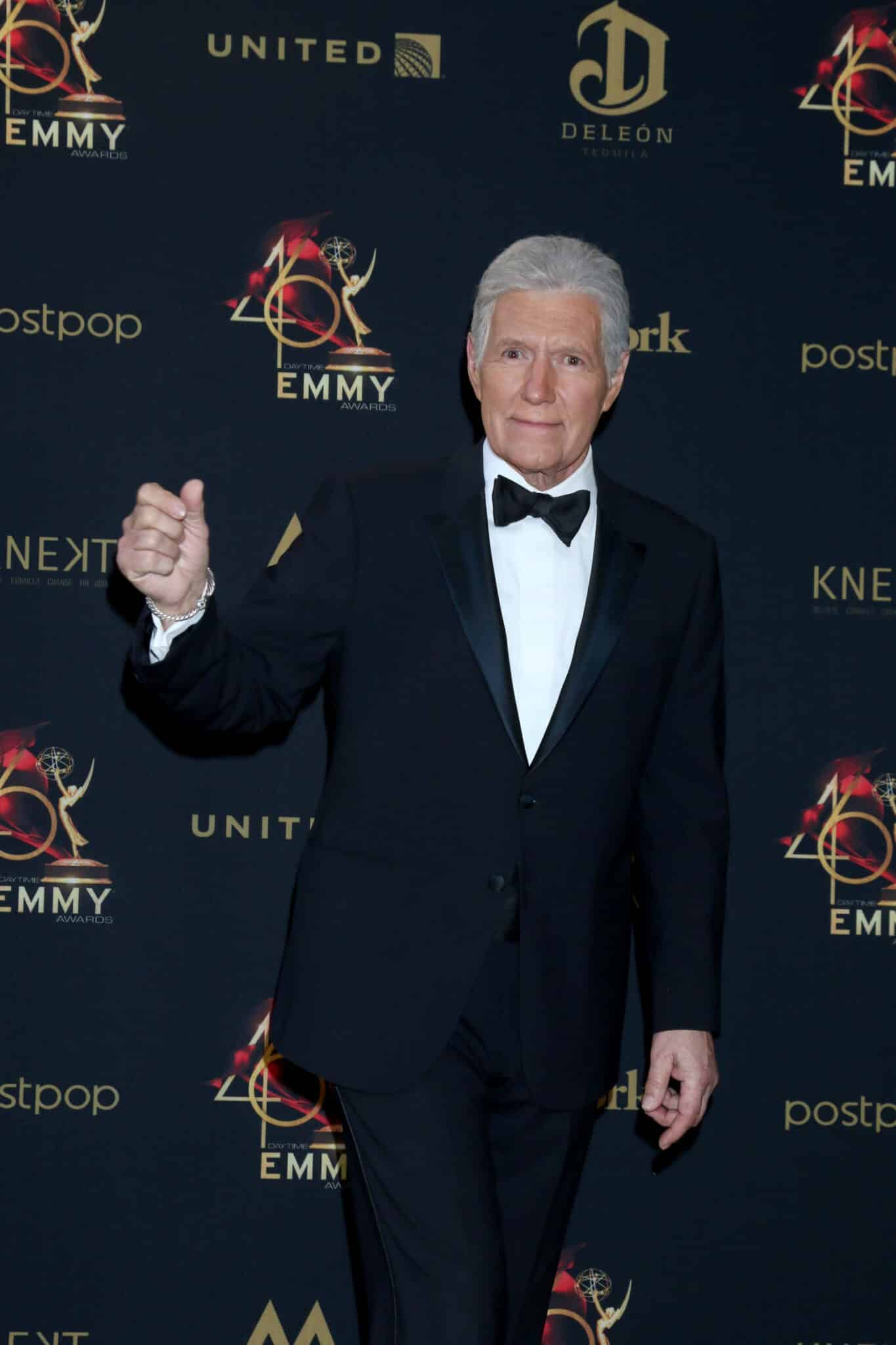 'Jeopardy!' Host Alex Trebek Honored With New Postage Stamp Released On ...