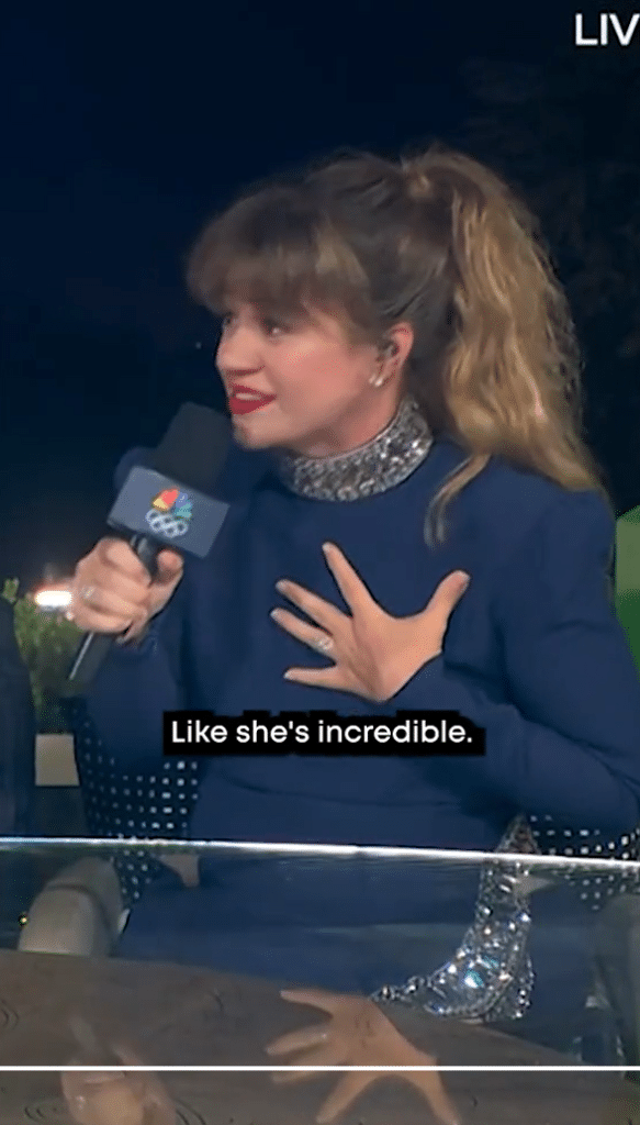 Kelly Clarkson Tearful And Speechless After Celine Dion's Performance ...