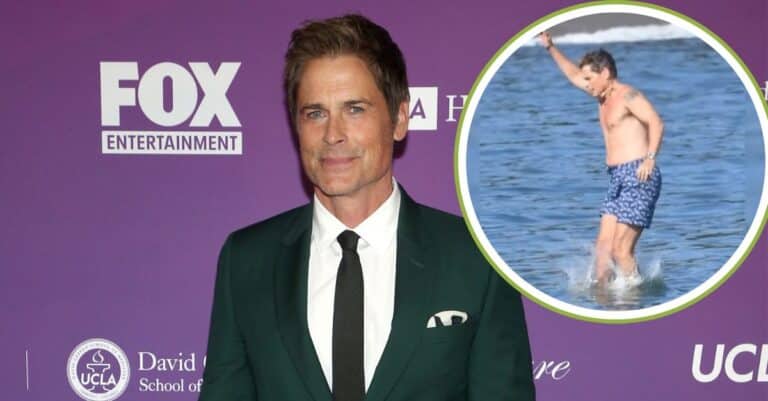 60-Year-Old Rob Lowe Shows Off Fit Physique As He Goes Shirtless On ...