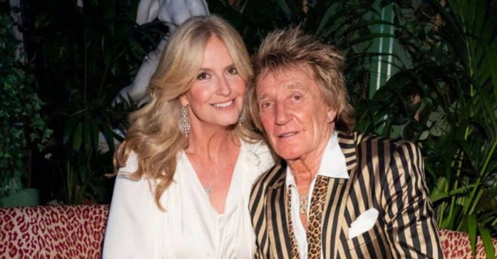 Rod Stewart Addresses Rumors About Tension In His Marriage To Penny ...