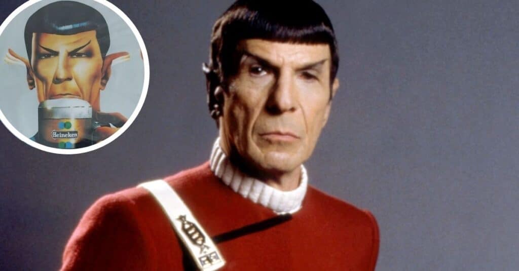 A Bizarre Heineken Ad Featuring Spock Ended With A Lawsuit From Leonard ...