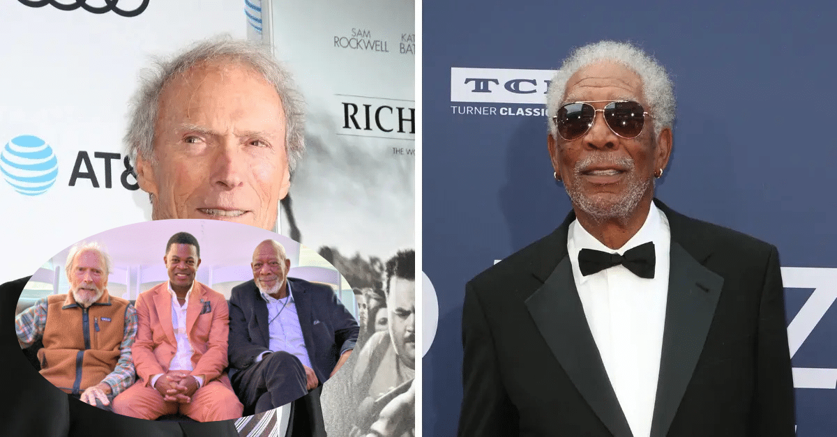 Morgan Freeman Shares Heartwarming Photo With Clint Eastwood