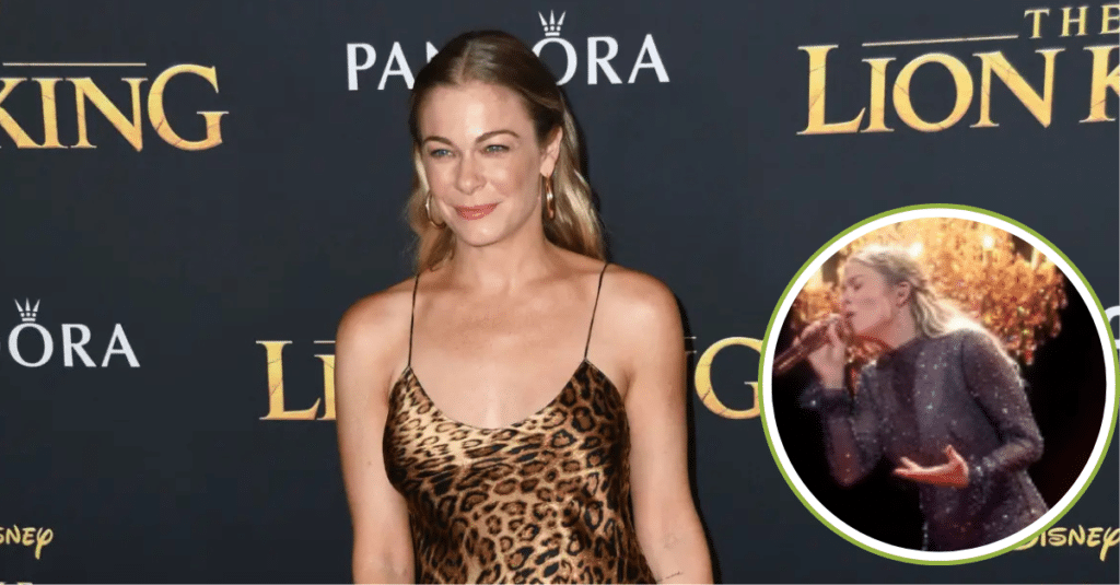 LeAnn Rimes Stuns In Bodycon Dress During Performance