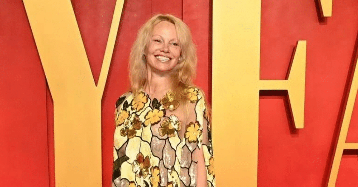 Pamela Anderson Inspires Women To Embrace Makeup-Free Look