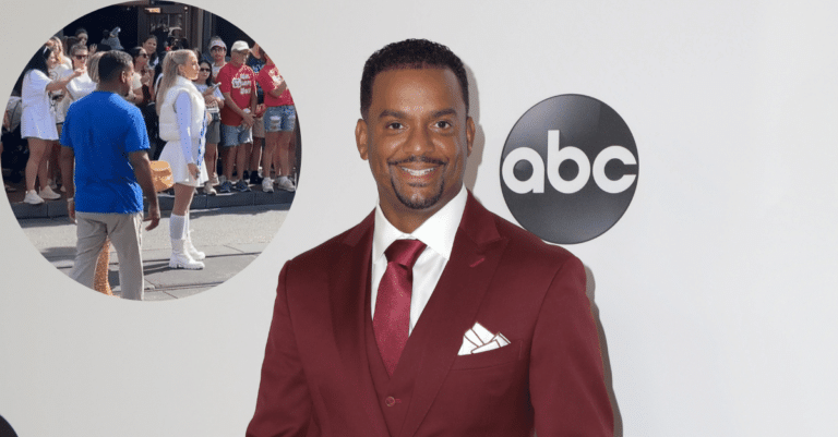 Alfonso Ribeiro Gets Injured at Disney World
