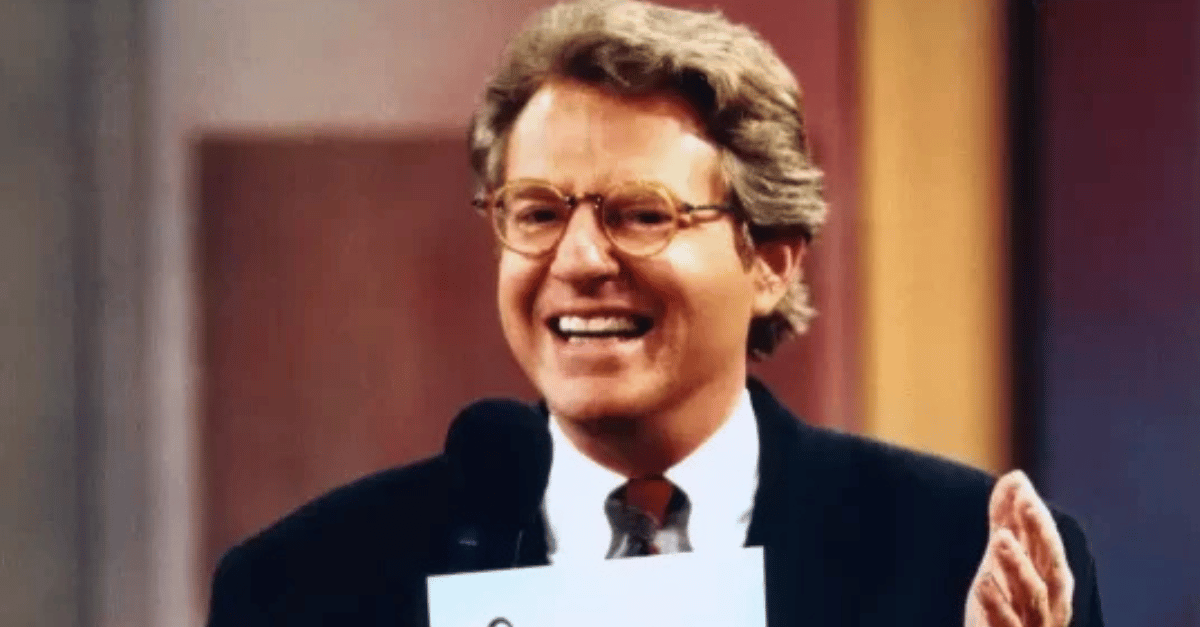 Jerry Springer Documentary Set For Release In January