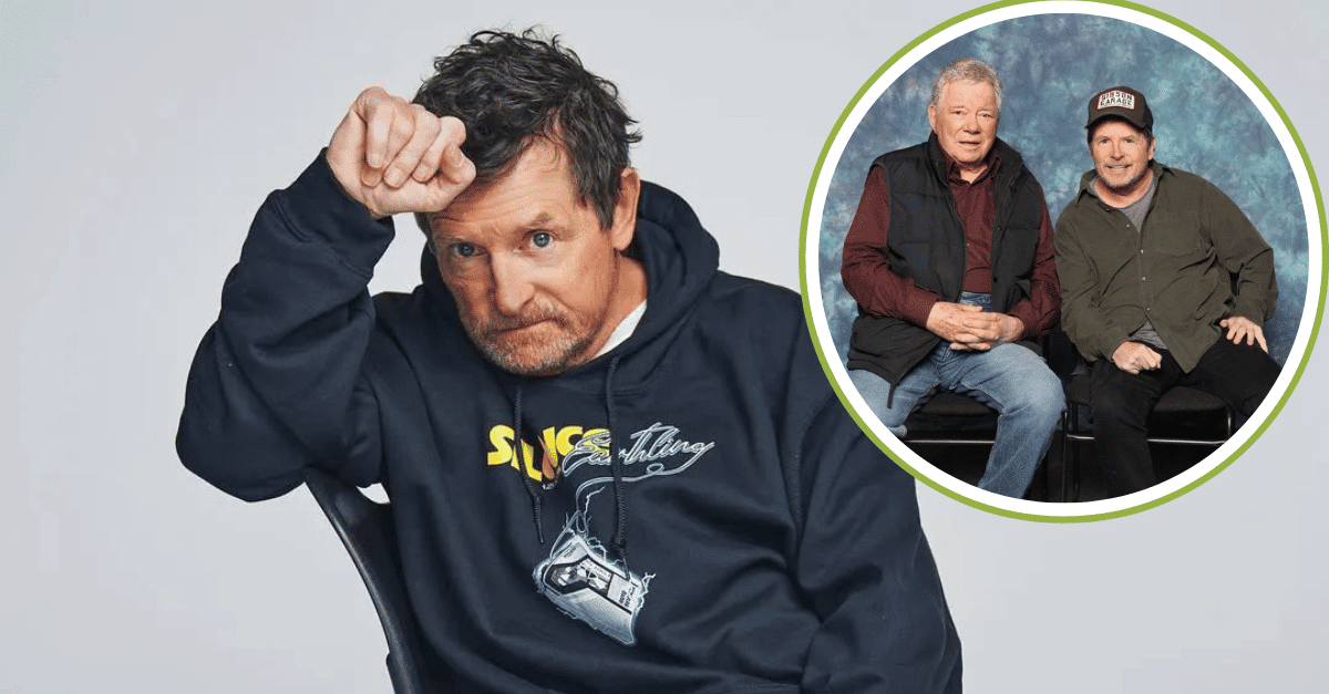 Michael J. Fox And William Shatner Take Rare Photo Together