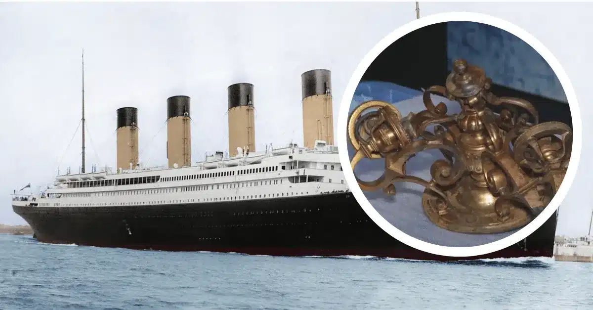 Recently Discovered Titanic Chandelier Goes On Display