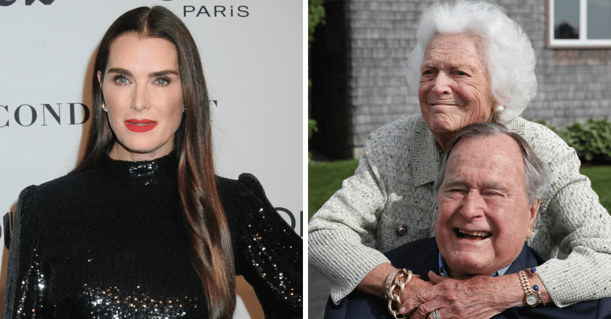 Brooke Shields' Encounter With George H. W. Bush's Family