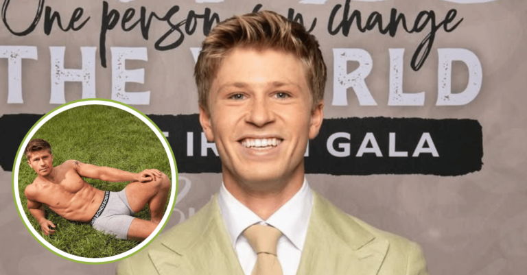 Robert Irwin Bares Almost All In Racy Poses For Underwear Shoot