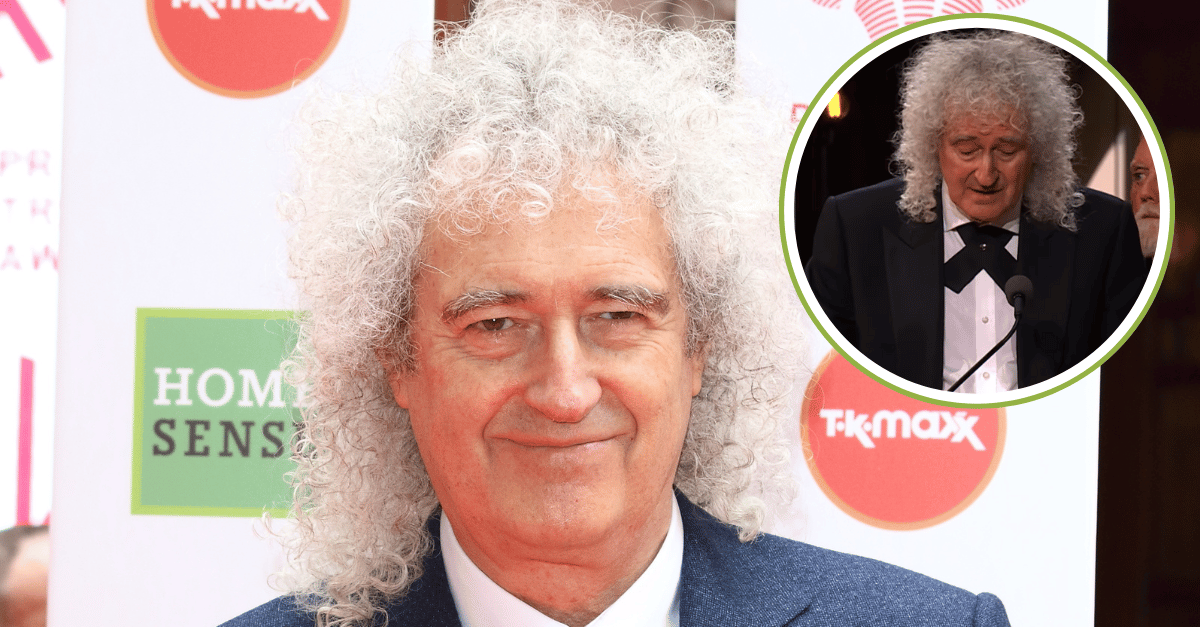 Brian May Gets Emotional During Awards Show