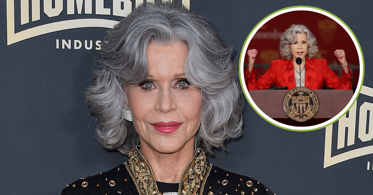 Jane Fonda Looks Ageless At USC Graduation