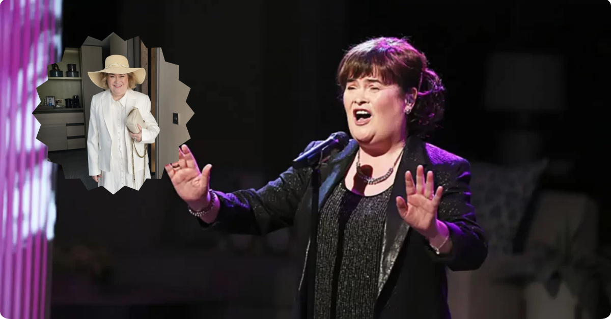 Susan Boyle Surprises Fans With Stunning Blonde Makeover