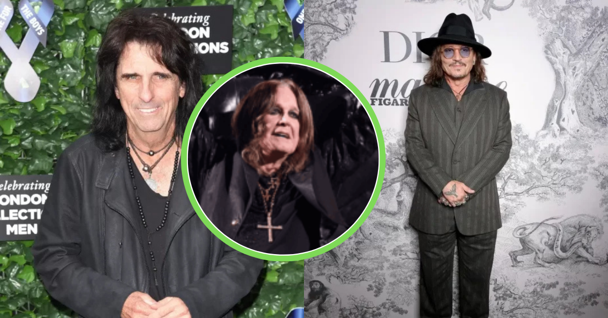 Johnny Depp Surprises Fans at Alice Cooper's Show
