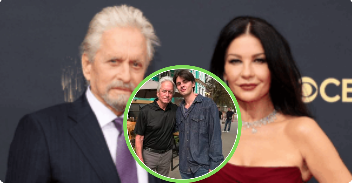 Michael Douglas’ Son Dylan Towers Over Famous Dad In Photo