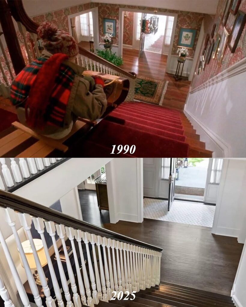 The Home Alone House Is Being Restored to Its Christmas Glory
