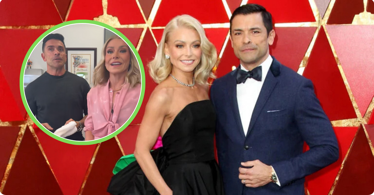 Kelly Ripa, Mark Consuelos Explain Odd Christmas Card Tradition