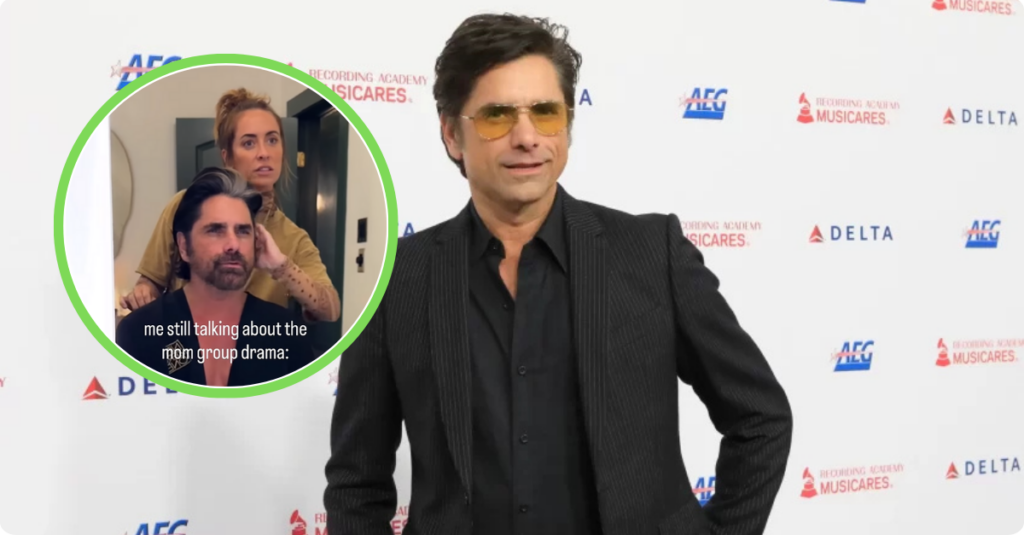 John Stamos Flaunts Bold Blonde Highlights in Makeover