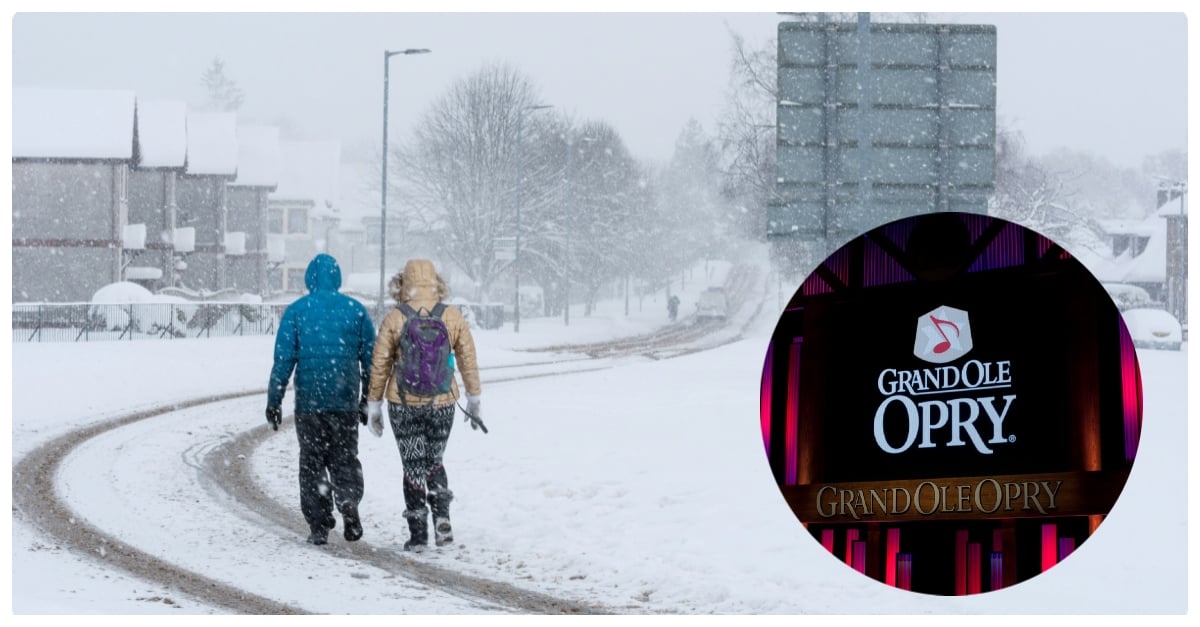 Winter Storm Warning Cancels Grand Ole Opry and Disrupts Tours
