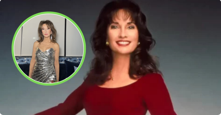 Susan Lucci Dazzles in Metallic Mini Dress on Talk Show