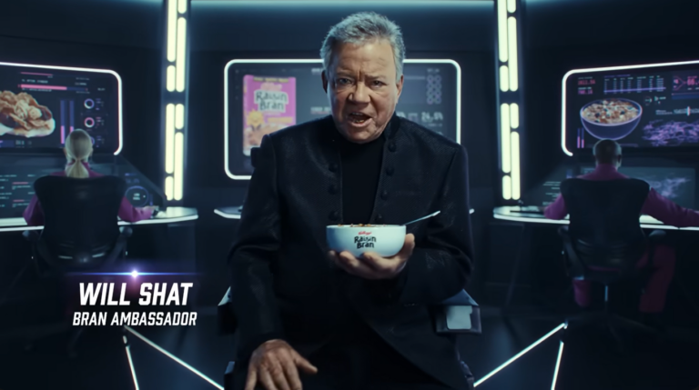 Best Super Bowl Commercials 2026: Shatner in Kellogg’s Ad